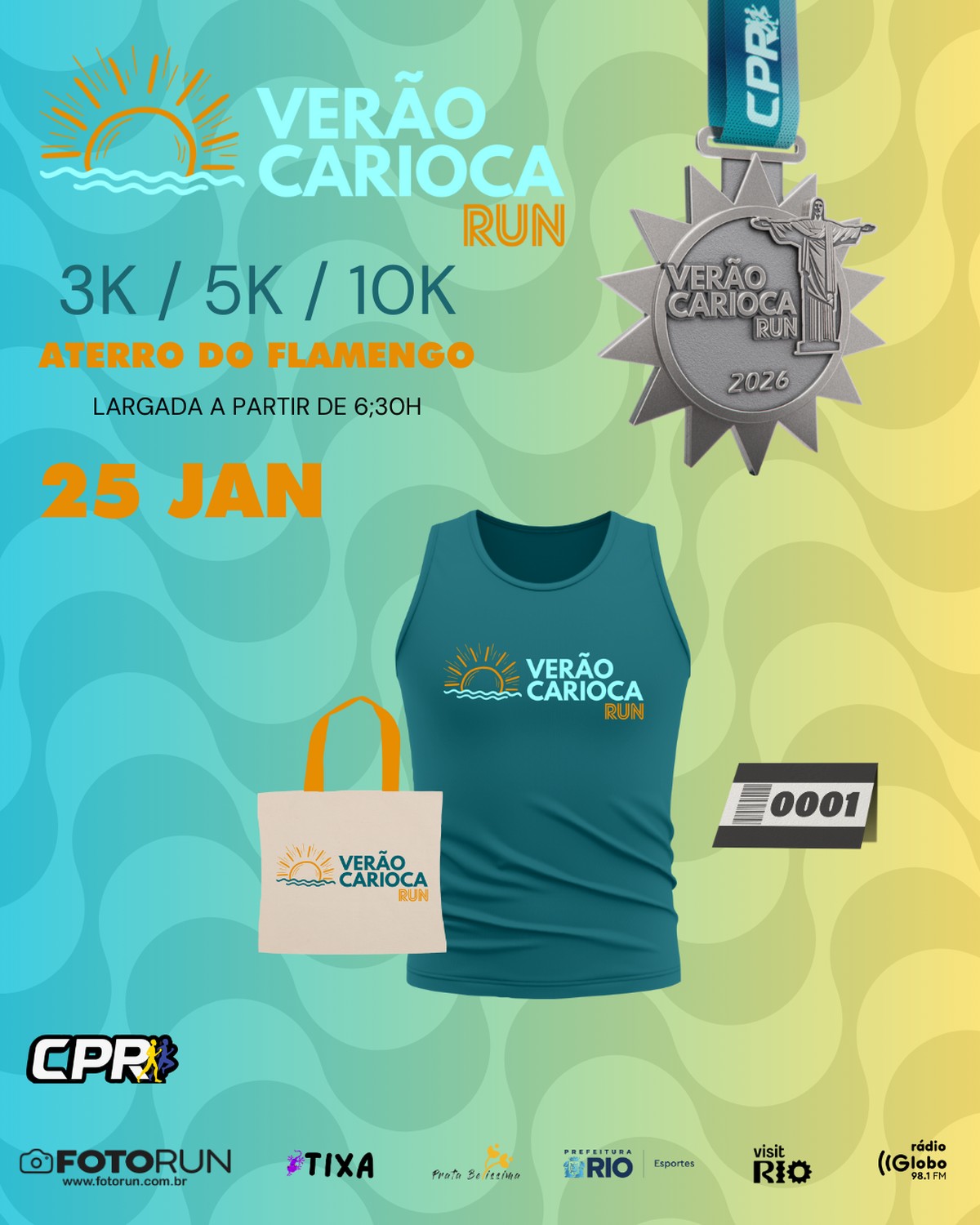 Verão Carioca Run 2026 | Eventos | radioglobo