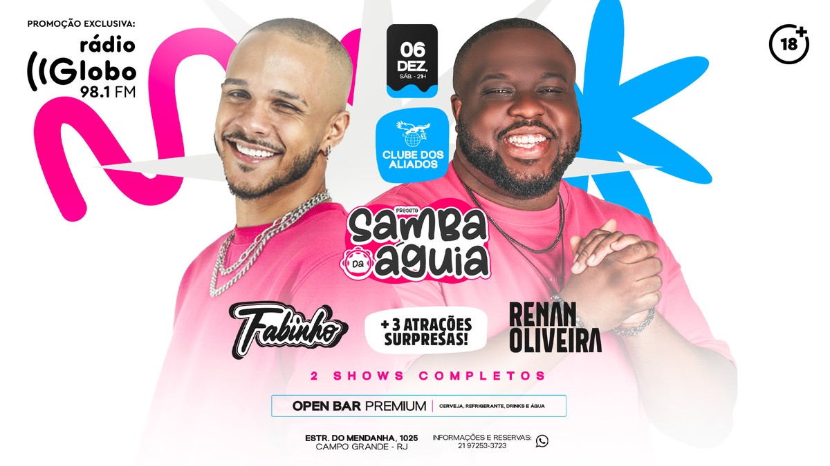 Samba Da Águia | Eventos | radioglobo
